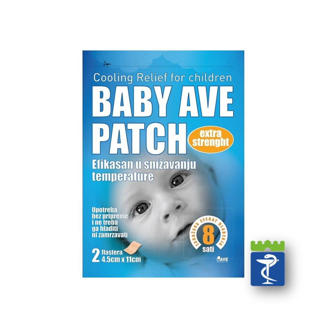 Baby Ave Patch Flaster Za Sniženje Temperature | Online apoteka AU Niš