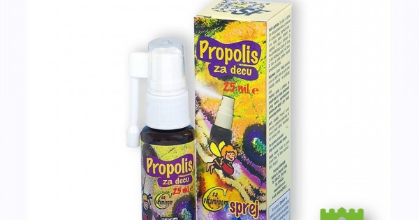 Propolis Sprej Za Decu Sa Vitaminom C 25Ml | Online apoteka AU Niš