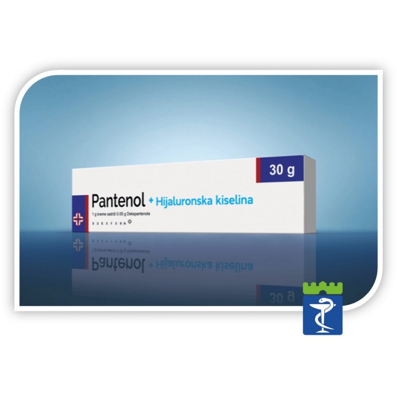 Pantenol +Hijaluron Krem 30G | Online apoteka AU Niš