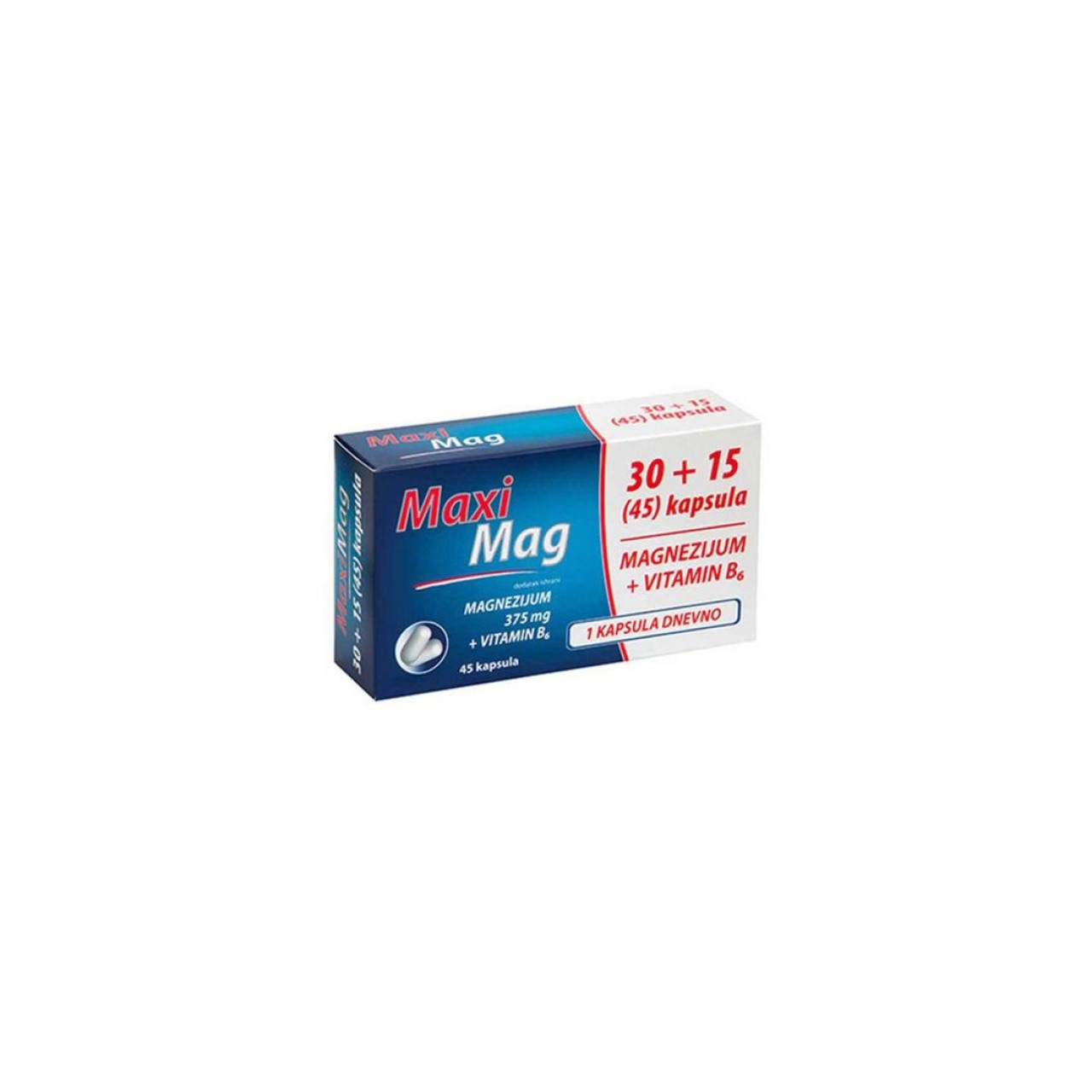 Maxi Mag 375Mg 30+15 Gratis | Online apoteka AU Niš