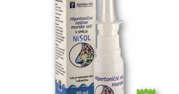 Nisol Kapi Za Nos U Spreju 30Ml | Online apoteka AU Niš
