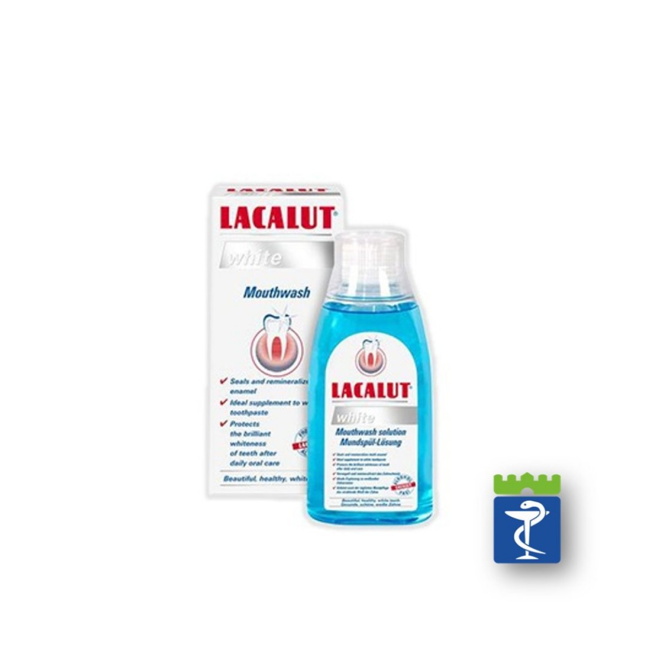 Lacalut White Rastvor Za Ispiranje Usta 300Ml | Online apoteka AU Niš