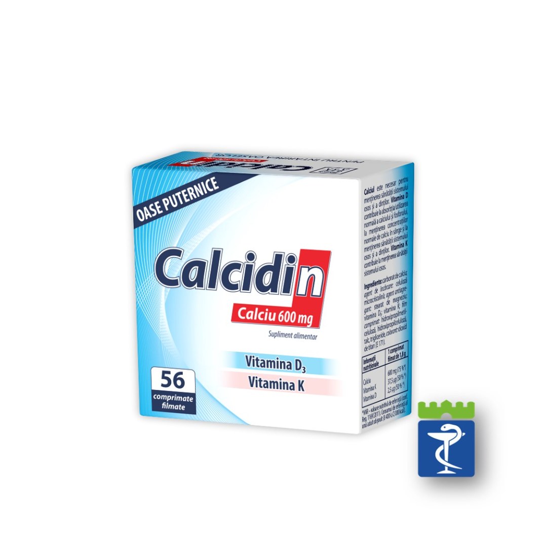 Calcidin Film Tablete 56X600Mg | Online apoteka AU Niš