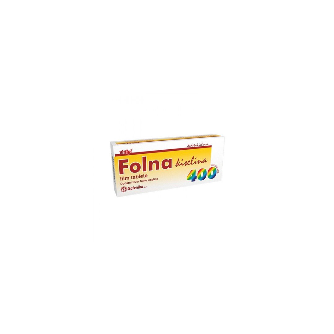 Folna Kiselina Film Tablete 30X400Mcg | Online apoteka AU Niš