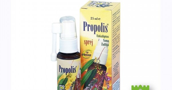 Propolis Sprej Nana Eukaliptus Žalfija 25Ml | Online apoteka AU Niš