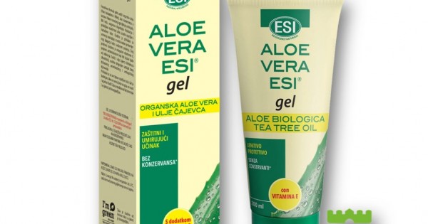 Aloe Vera Esi Gel Sa Vitaminom E I Uljem Čajevca 200Ml | Online apoteka ...