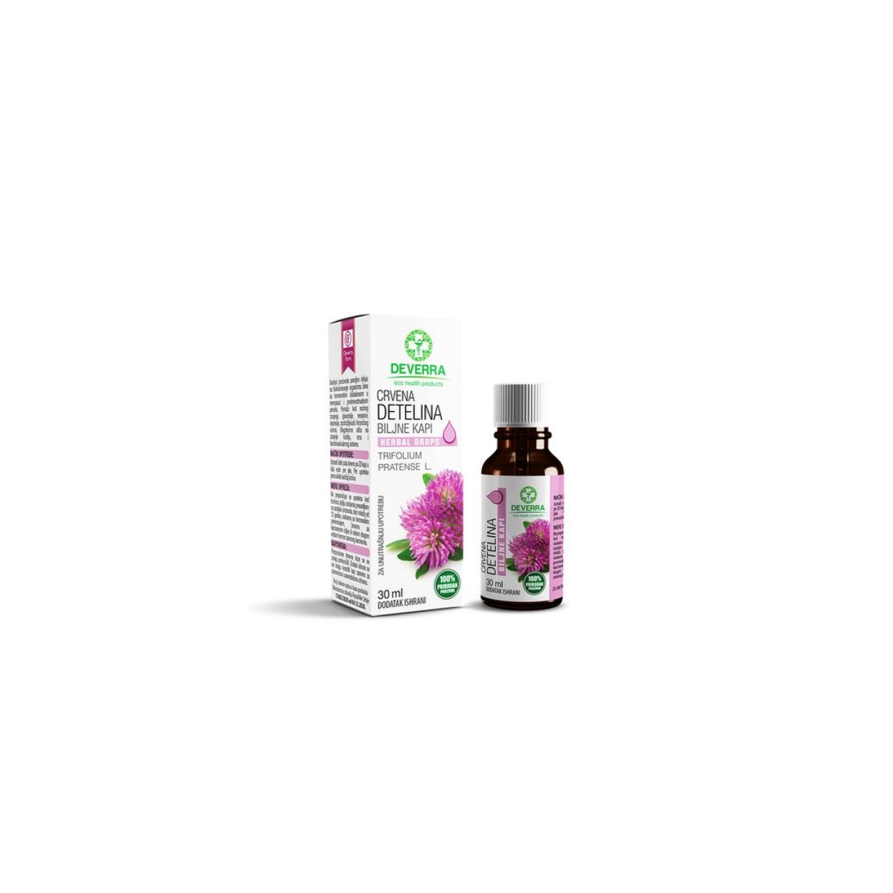 Deverra Crvena Detelina Kapi 30Ml | Online apoteka AU Niš